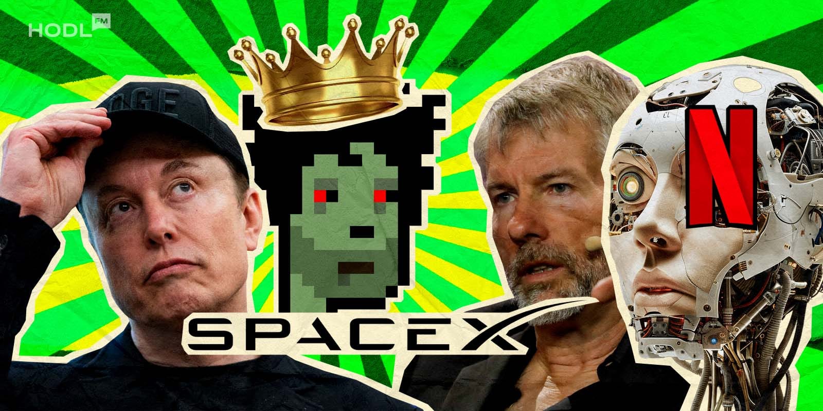 New Stock of Strategy, the Resurrection of CryptoPunks, Gen AI in Netflix TV Show, SpaceX Moves ...