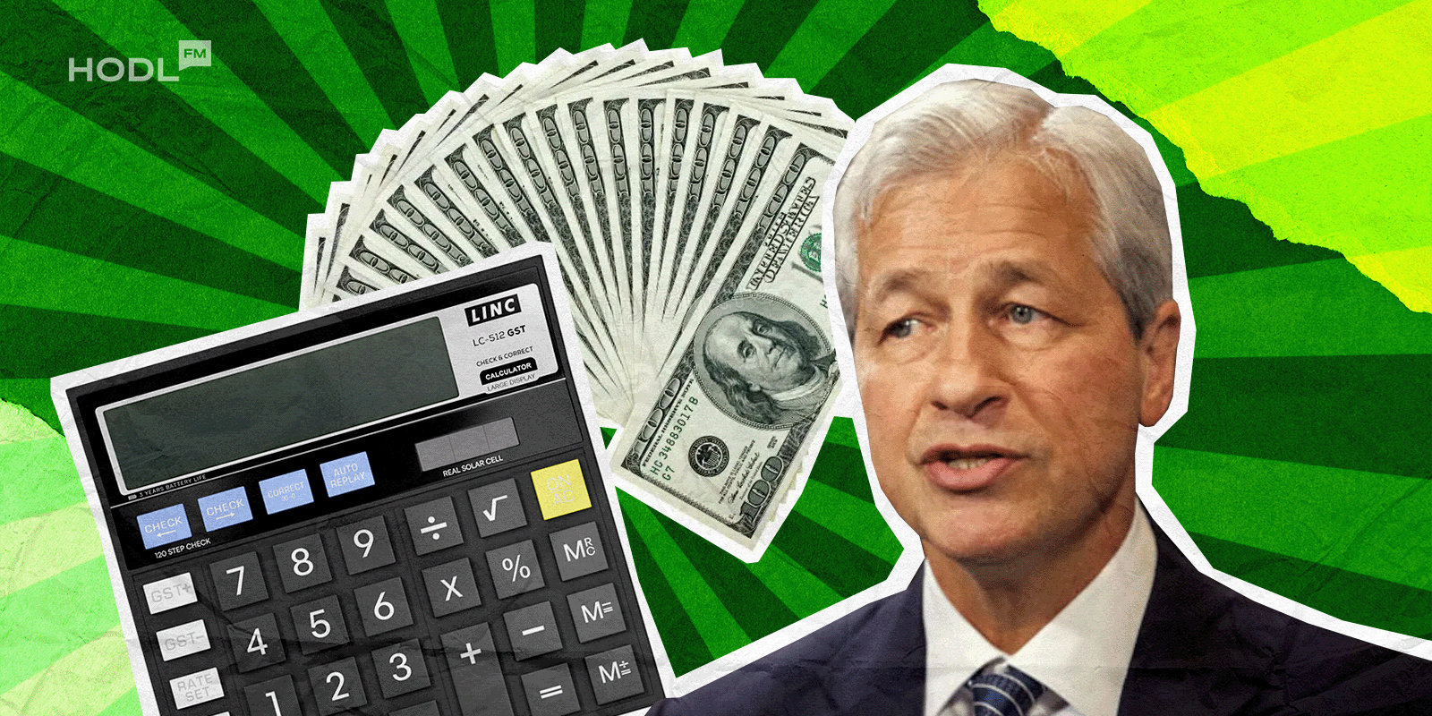 JPMorgan’s Jamie Dimon: Fed Cuts Uncertain, Stablecoins No Threat | HODL FM