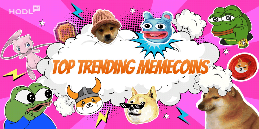 Top Ranked Meme Coins Today | HODL FM